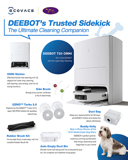 DEEBOT: Robot Vacuums for Pet Hair-ECOVACS Website