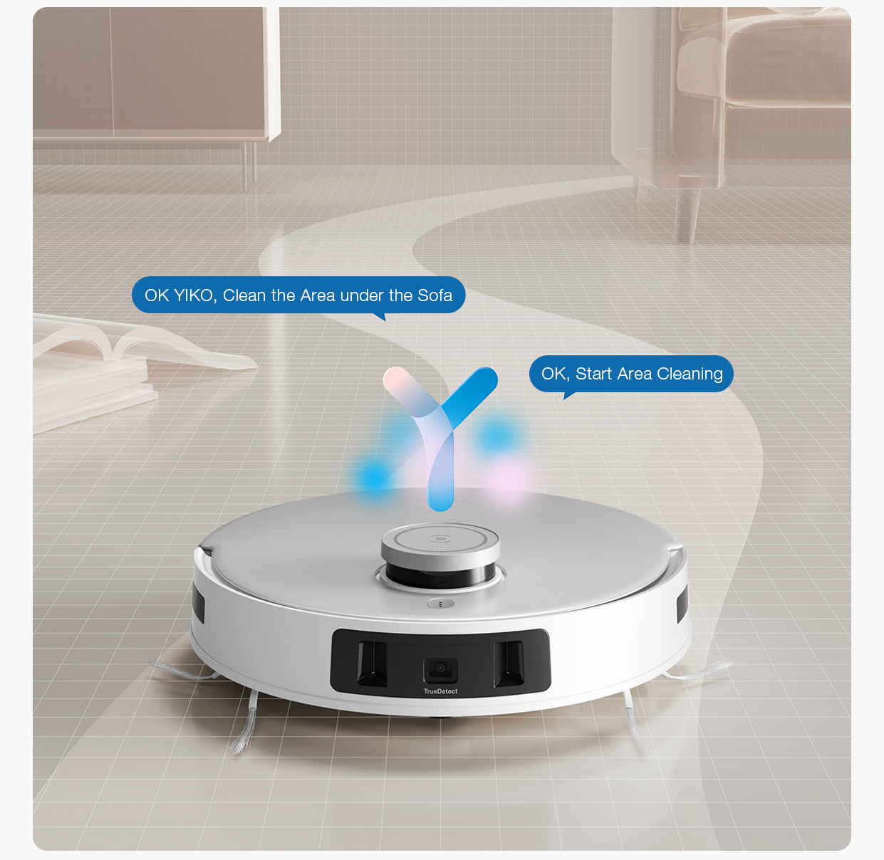 DEEBOT T20 OMNI Robot Vacuum with Auto-Mop Riser and All-in-One OMNI Station - ECOVACS AU