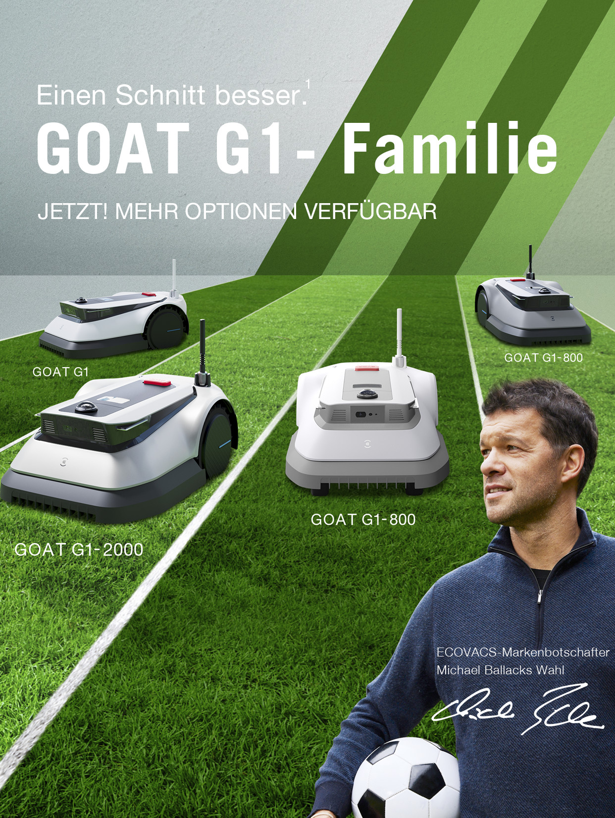 ECOVACS GOAT G1 Intelligenter Mähroboter - ECOVACS DE