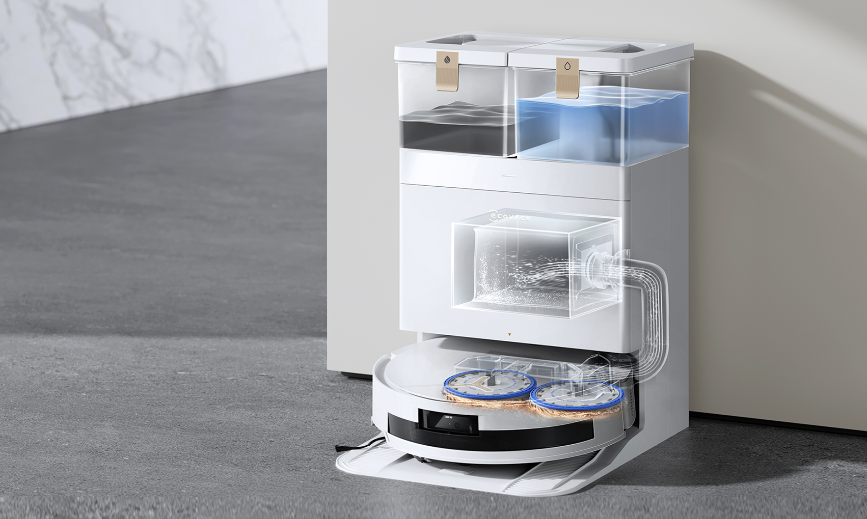 Vacuum and mop robot DEEBOT T50 MAX - ECOVACS US