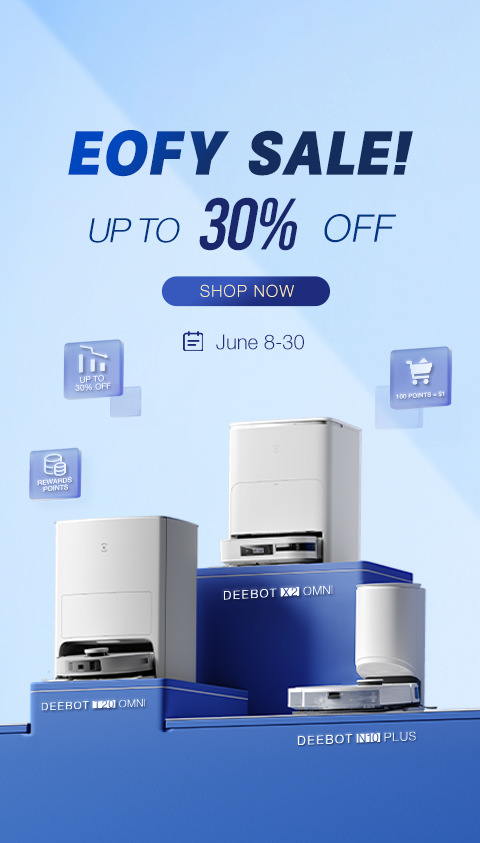 Robot Vacuum Cleaners & Mops (DEEBOT) - ECOVACS AU