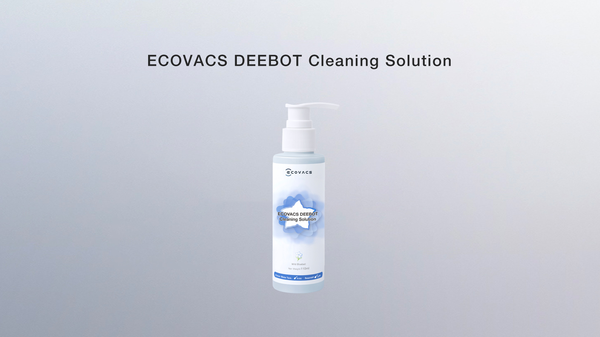 DEEBOT Cleaning Solution (110ml) - ECOVACS AU