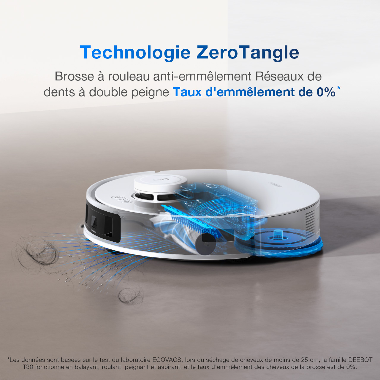 DEEBOT T30 PRO OMNI ARGENTÉ - ECOVACS FR