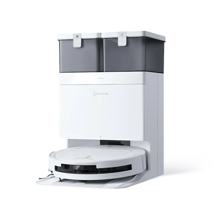 DEEBOT T50 PRO OMNI Gen2 Aspirateur Robot Laveur Blanc LiDAR (Puissant ...