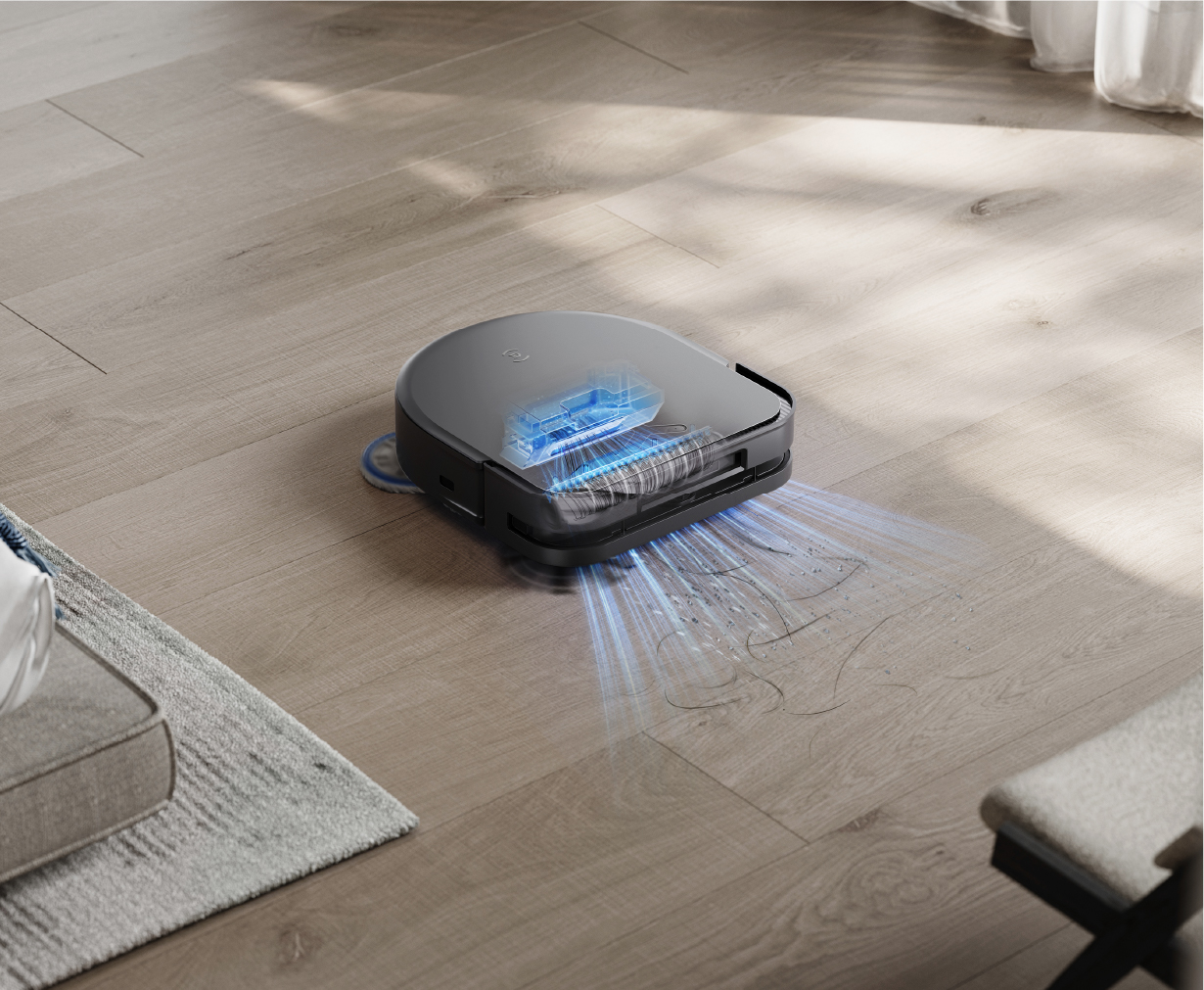 DEEBOT X5 PRO OMNI Schwarz - ECOVACS DE