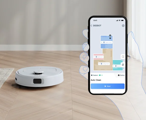DEEBOT N30 PRO OMNI WHITE - ECOVACS
