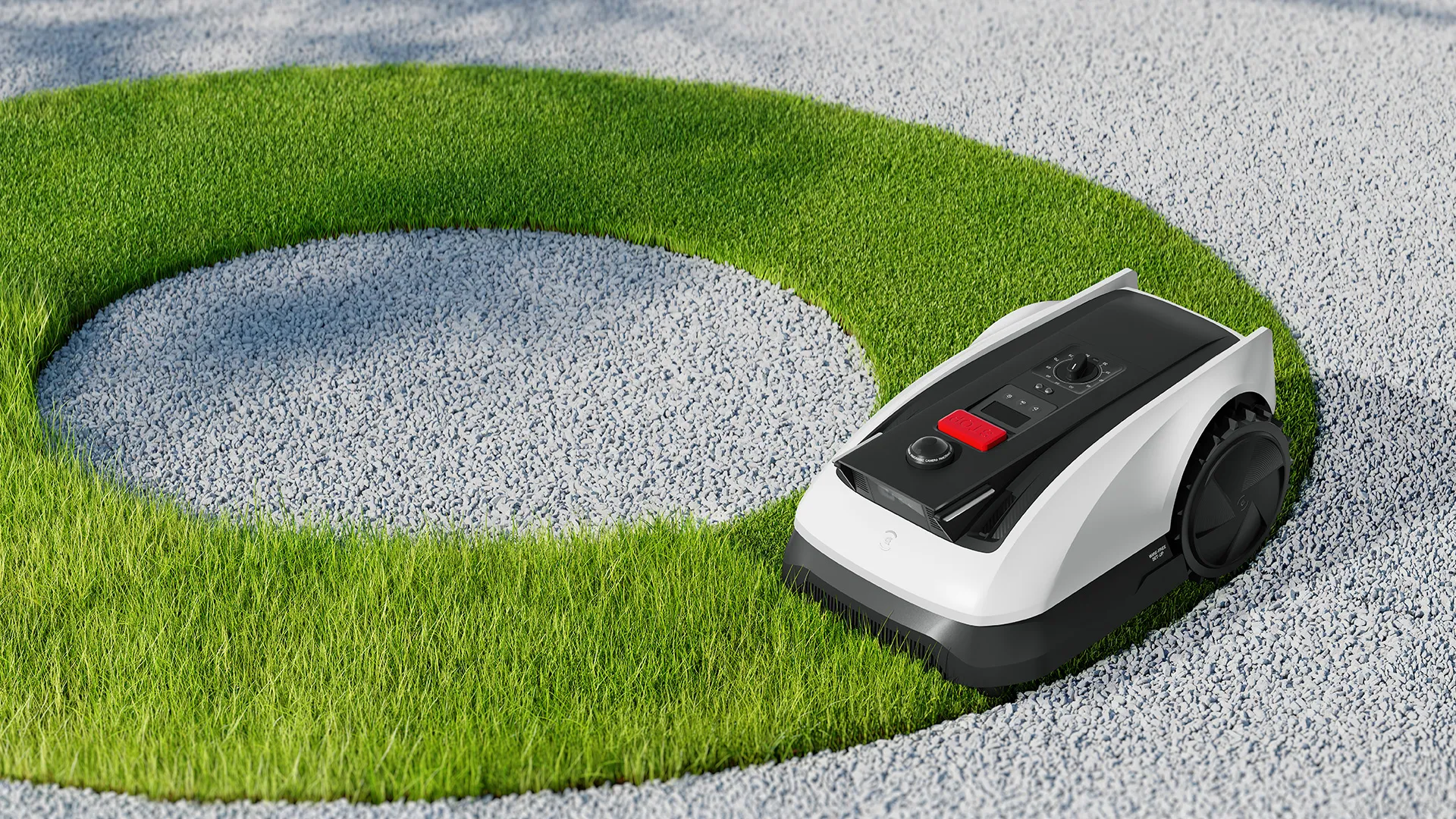 GOAT O500 Panorama Robotic Lawn Mower - ECOVACS UK